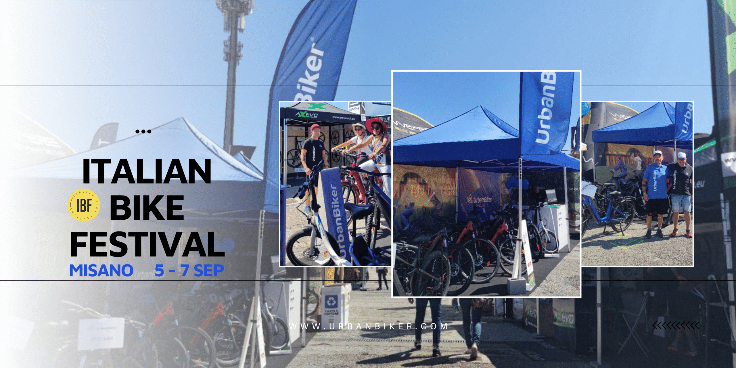 UrbanBiker no Italian Bike Festival 2025 | Ebikes